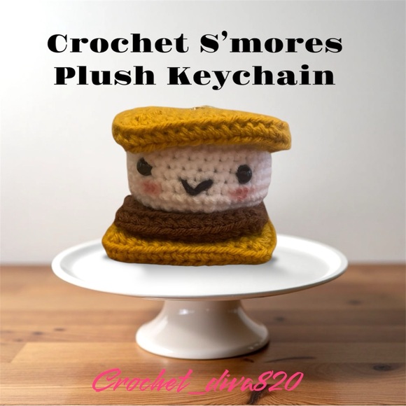 Hand Crafted | Cell Phones & Accessories | Crochet Smores Plush ...